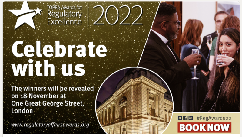 2022 TOPRA Awards Event