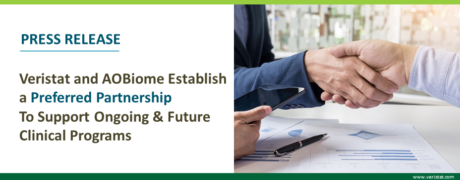 Veristat and AOBiome Establish a Preferred Partnership To Support ...