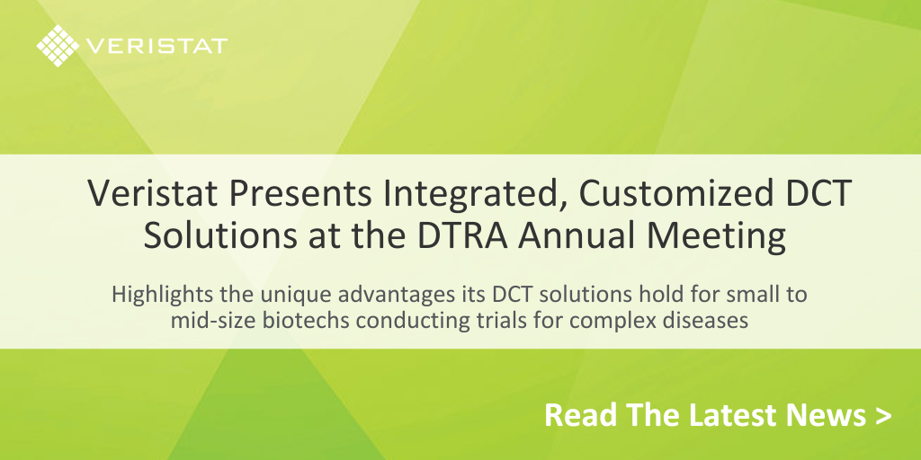 Veristat Presents Integrated, Customized DCT Solutions at the DTRA ...